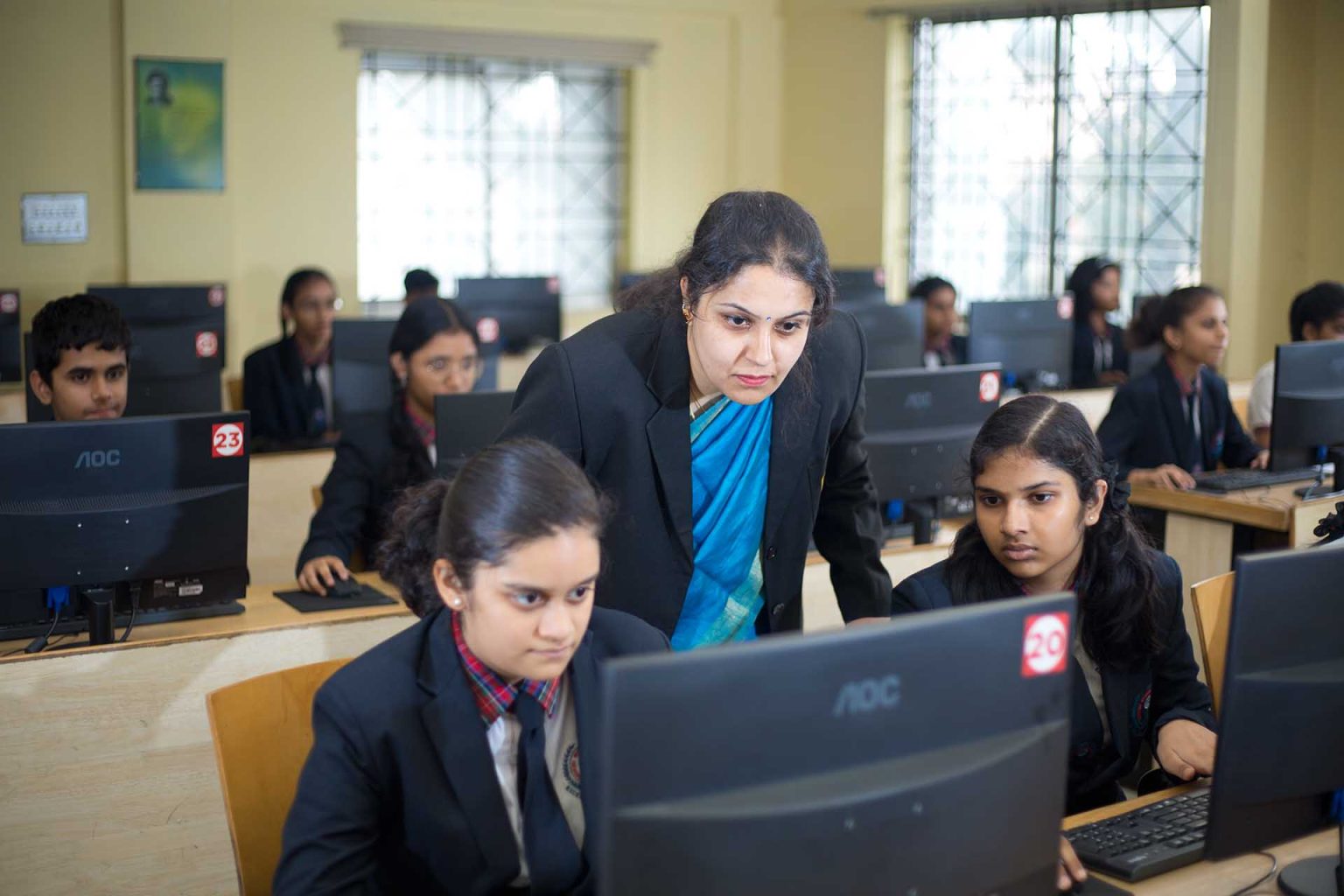 Computer Lab - Bangalore International Public School - ICSE School in ...